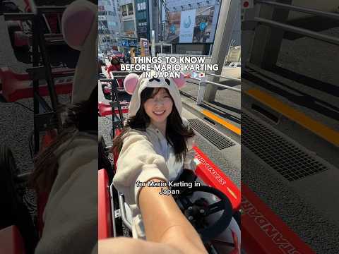 Tips to Know BEFORE Mario Karting in Japan! #gokart #tokyo