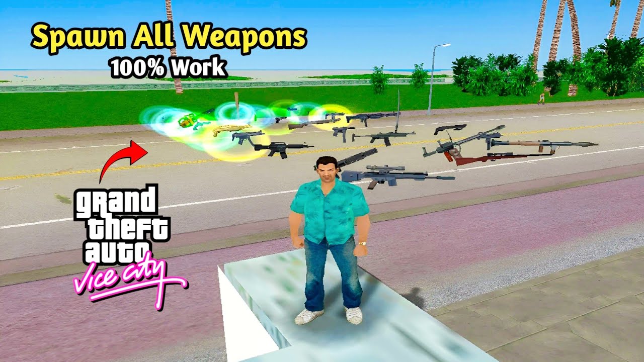 All Weapons Spawner Mod 1 - GTA: Vice City