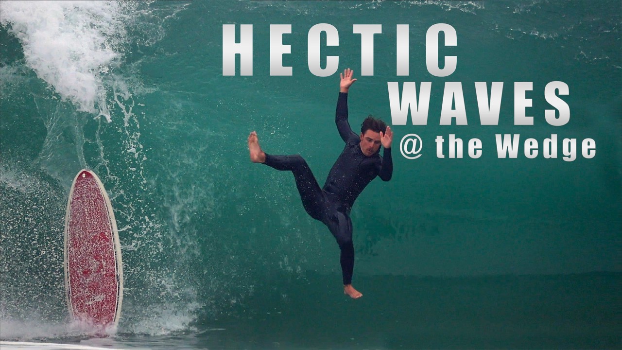 Huge Waves Destroy Surfers At The Wedge