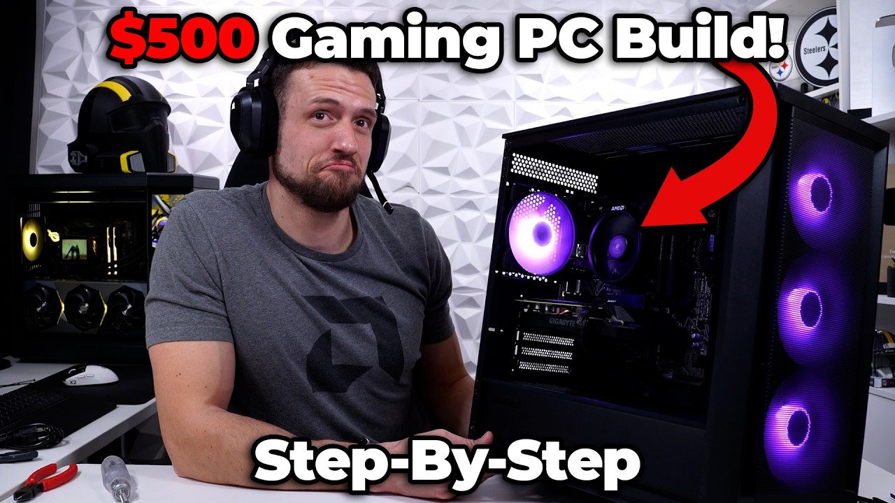 How to Build a $500 Gaming PC in 2026 (Ryzen 5 5500 and RTX 2060)