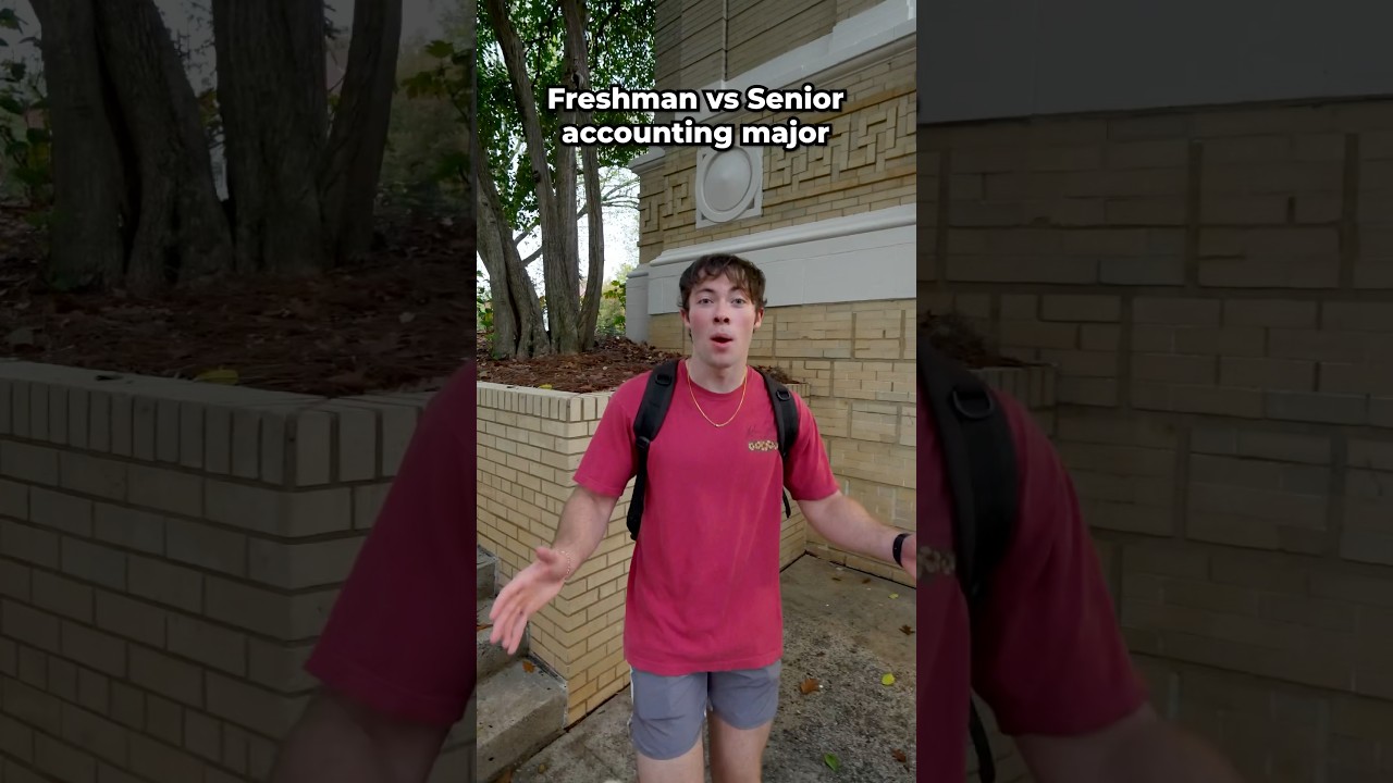 Freshman vs Senior Accounting Majors