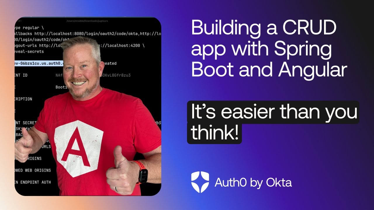 Building a CRUD app with Spring Boot and Angular!