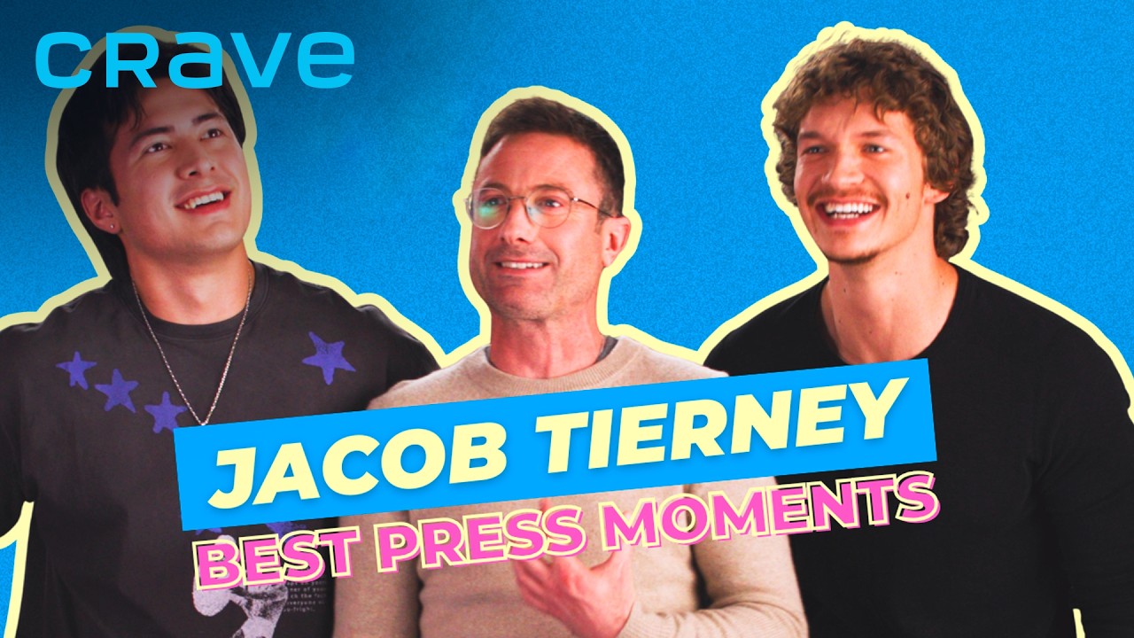 Jacob Tierney's FUNNIEST Press Moments🔥 | Heated Rivalry | Crave Original