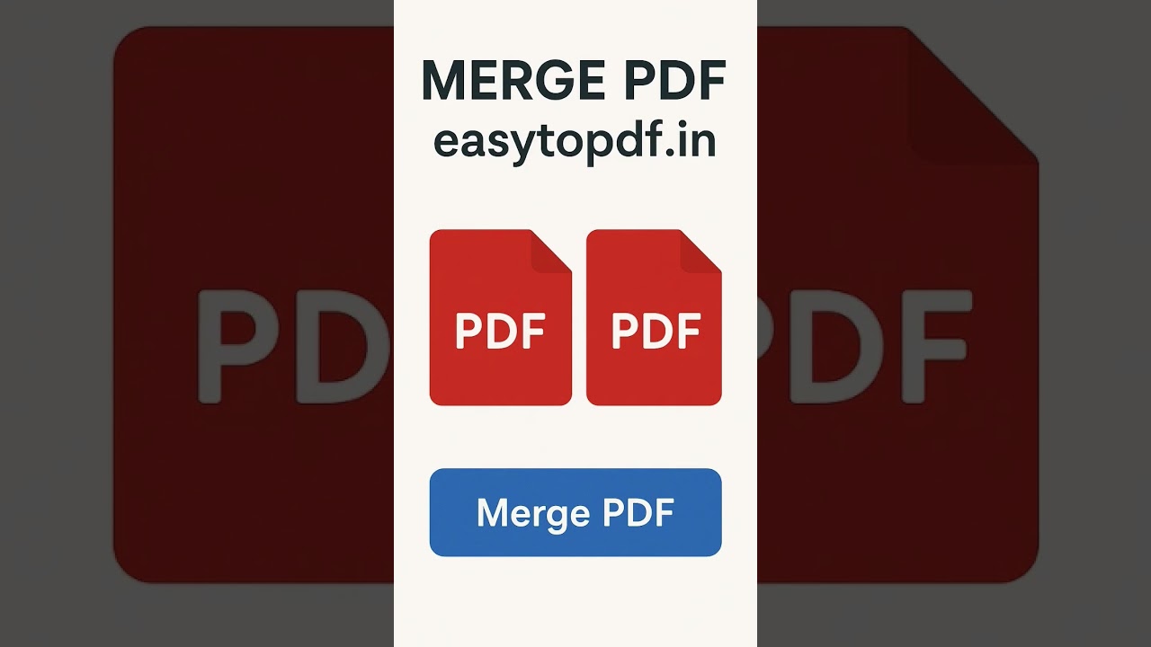 How to merge multiple pdf file in one pdf file|| multiple pdf ko combine kaise kare #mergepdf