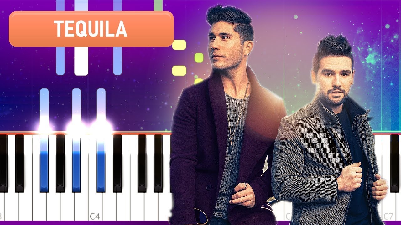 Dan + Shay - Tequila (Piano tutorial)