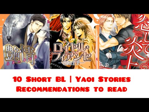 My Top Ten Short BL Novels/ Stories Recommendations to read | Yaoi | ❗Mature
