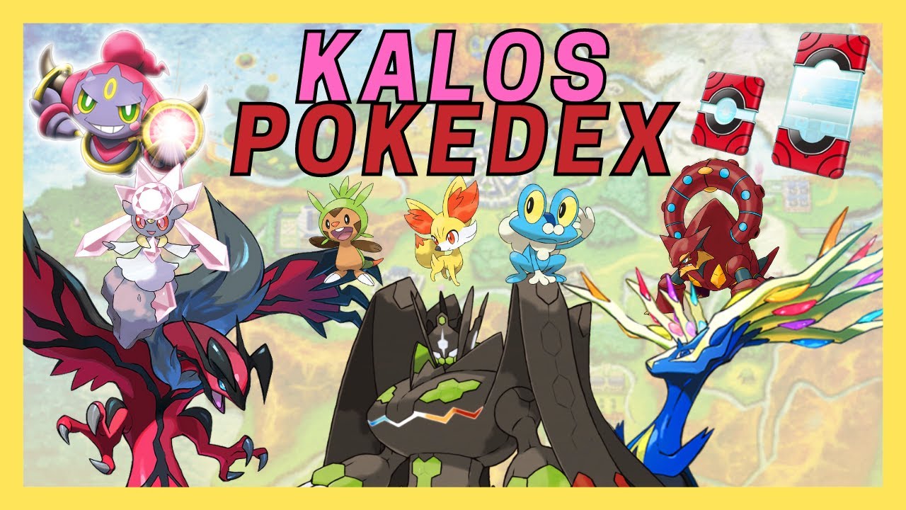 Kalos Pokedex | All 72 Gen 6 Kalos Pokemon
