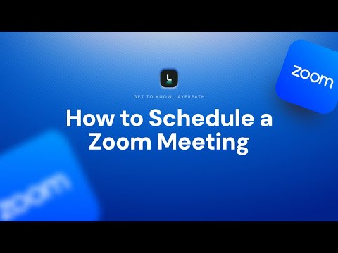How to Schedule a Zoom Meeting | Step-by-Step Guide for Desktop and Web