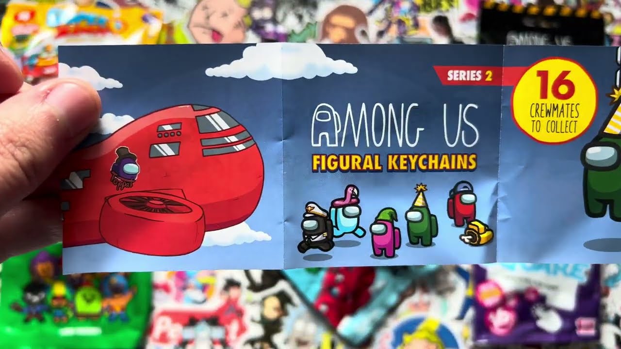 Opening A Among Us Figural Keychains Series 2 Blind Bag *No.3*