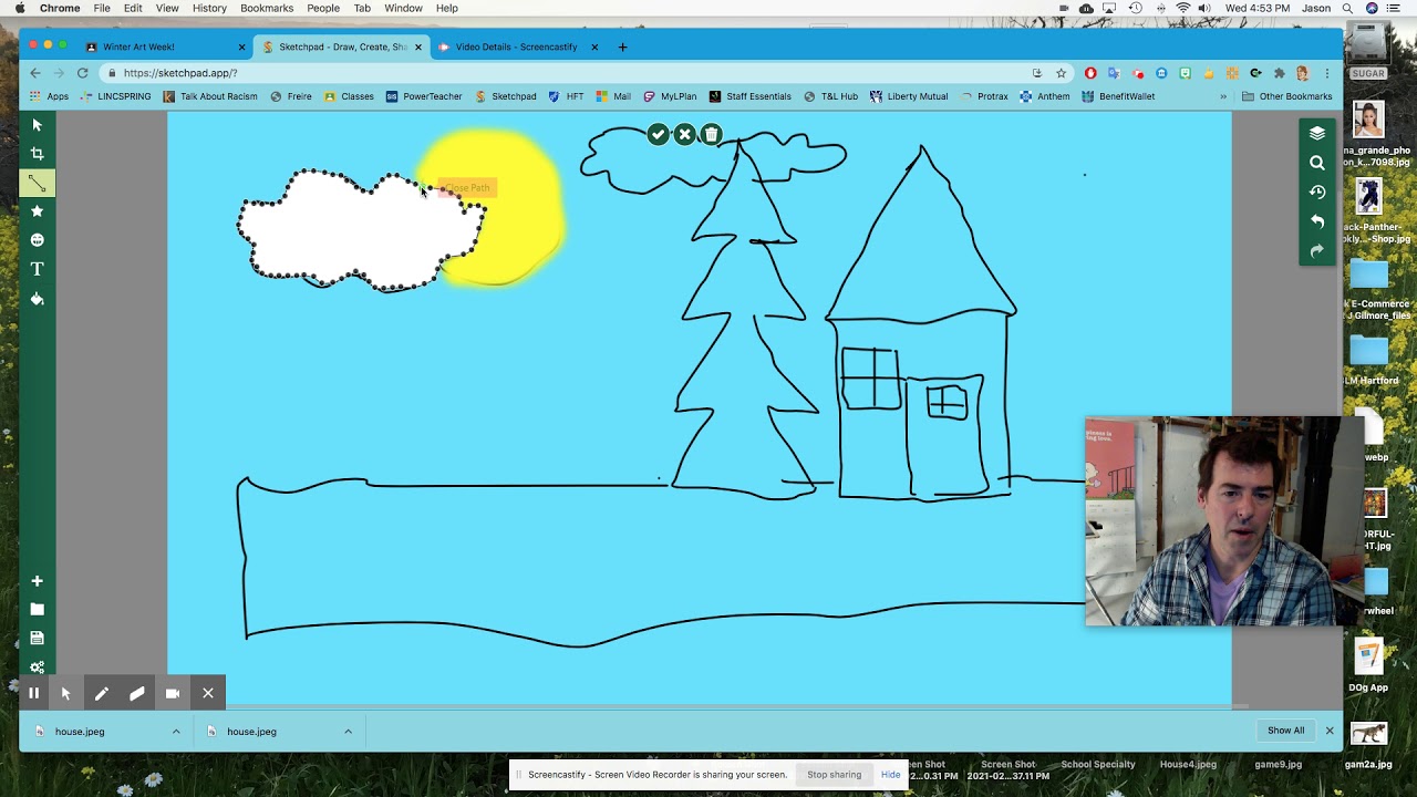 Coloring in Shapes with Sketchpad.app
