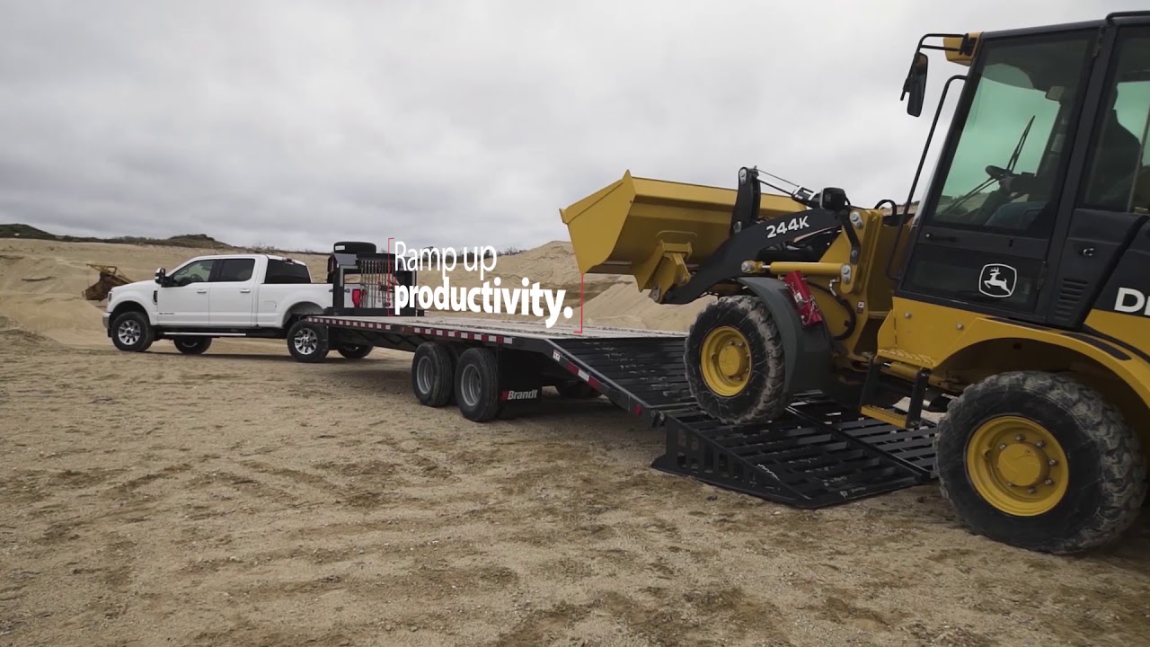 Brandt Work Ready Ramp Deck Trailers