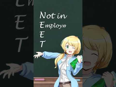 What is a NEET? | Anime Vocab With Baka-Sensei