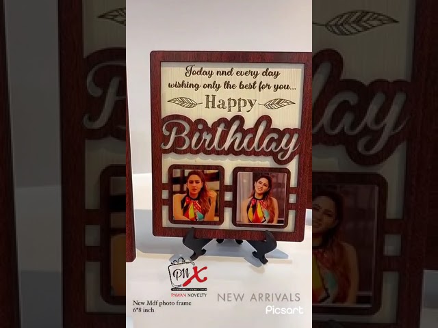 Photo Frame - Family Mdf /Collage/ Personalized Photo Frame Trader ...