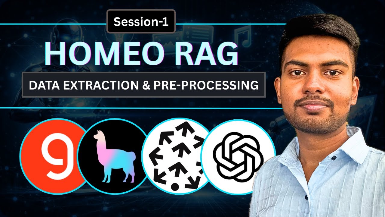 Building RAG Application | HomeoRAG - 1 | Data Extraction & Preprocessing