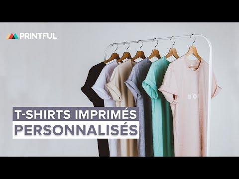 T-shirts en impression à la demande : Vendez en ligne avec Printful Print On Demand