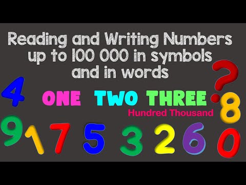 Reading and Writing Numbers up to 100 000 in symbols and in words | Mathematics | Grade 4 |Episode 3