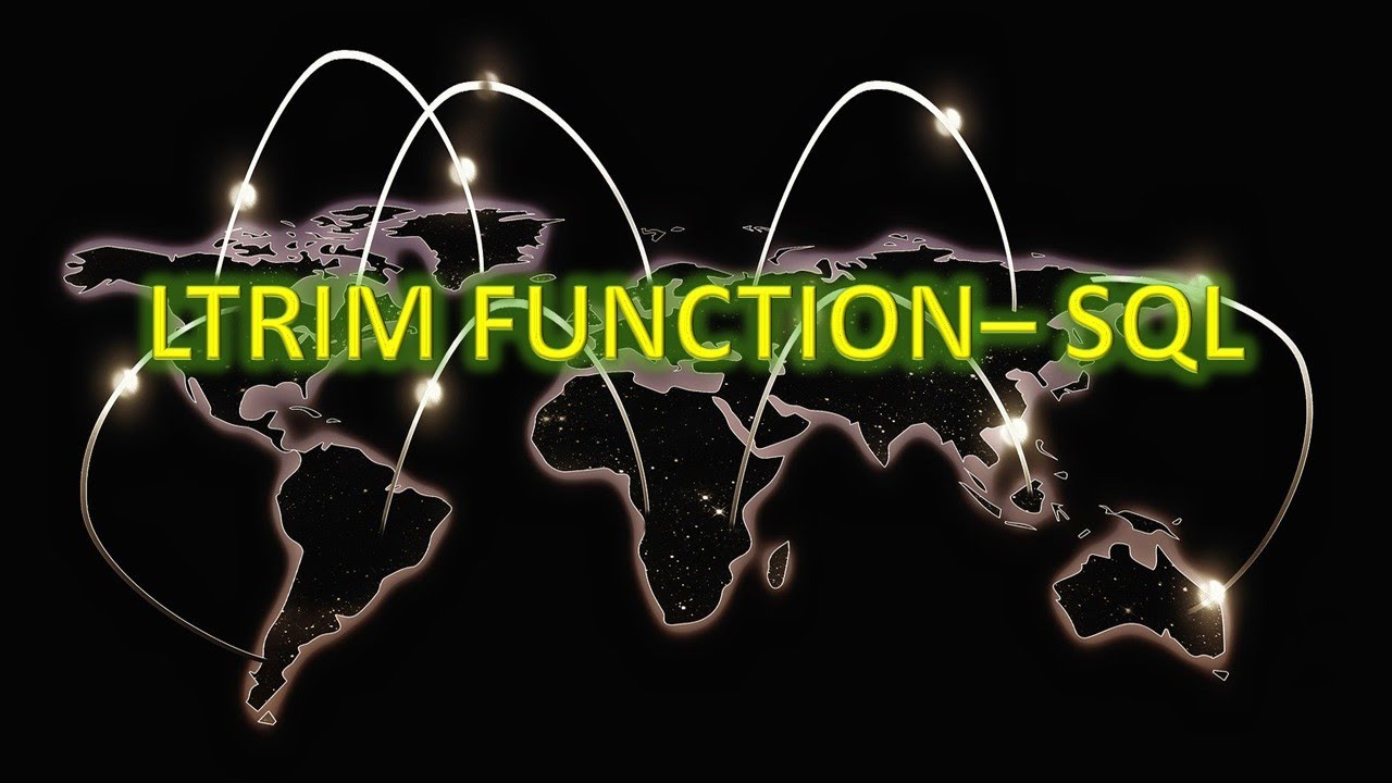 SQL LTRIM Function! Tutorial and examples for beginners
