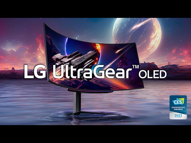 LG 45 UltraGear 45GR95QE-B 3440x1440 OLED 240Hz 0.03ms FreeSync/G-Sync ...