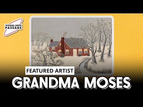 Artist Spotlight: American folk artist and painter, Grandma Moses