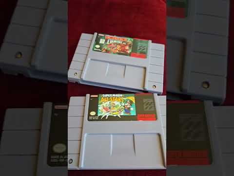 New SNES Games For The setup #retro #snes #games #supermarioallstars