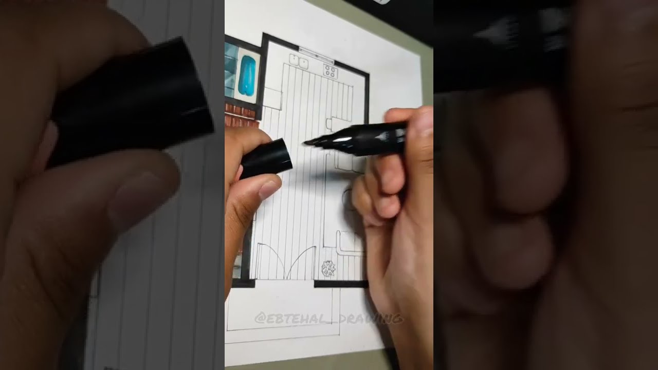 plan rendering with markers | part 2