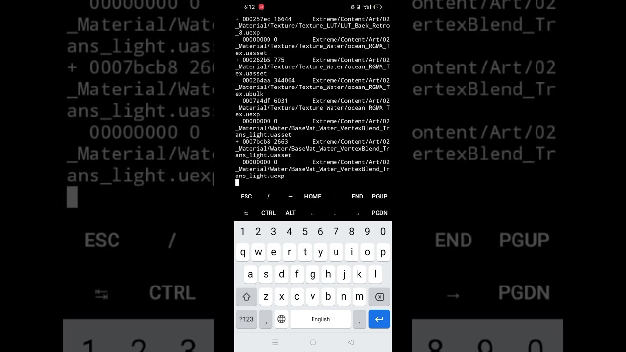 extract pubg new state pak files on android