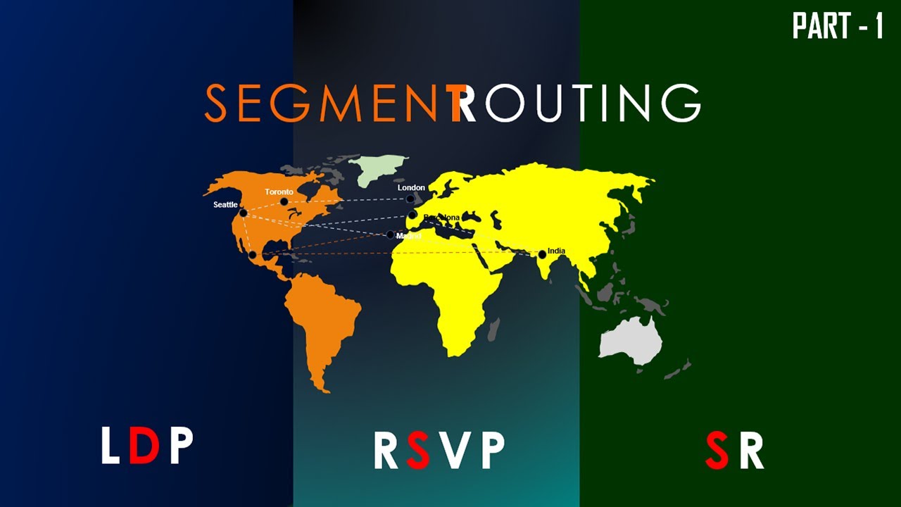 What is Segment Routing | Comparison of LDP Vs RSVP Vs Segment Routing | Part 1