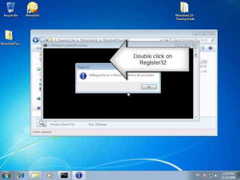 RhinoGold 2.0 - How to install the Thumbnail