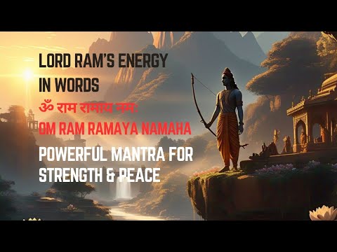 Om Ram Ramaya Namah | Powerful #Ram #Mantra for Inner Strength and Peace | реР рд░рд╛рдо рд░рд╛рдорд╛рдп рдирдордГ ЁЯХЙя╕П
