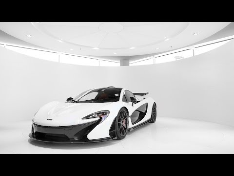 White P1 at McLaren Toronto | The P1 Pit