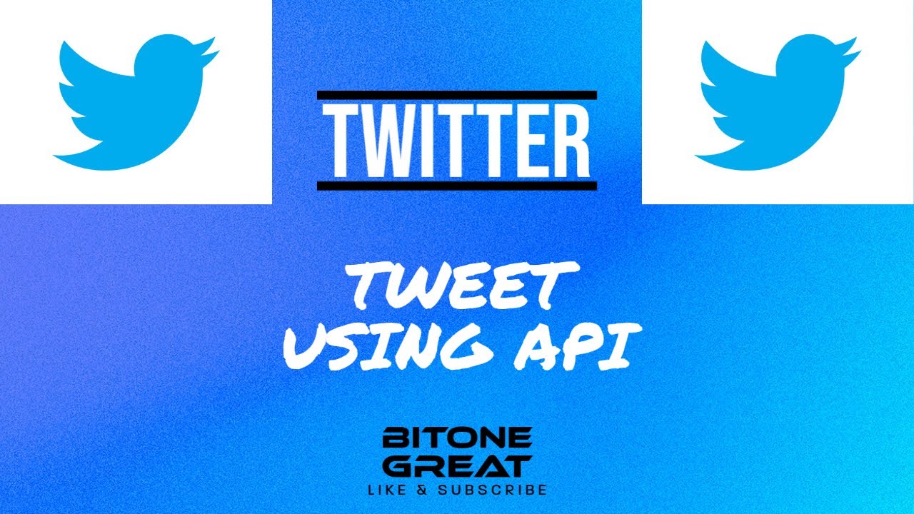 [Twitter][Python API] How to tweet and send message using API