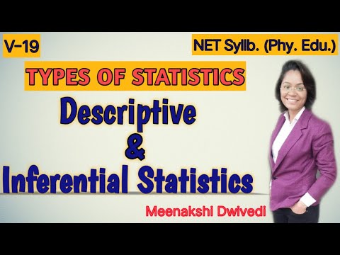 (V- 19) Difference between Inferential statistics and Descriptive statistics | Types of Statistics