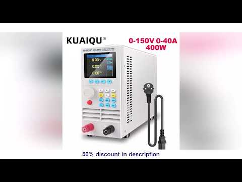 Why Everyone’s Talking About This Product! Programmable DC Electronic Load 150V 40A 400W Digital B