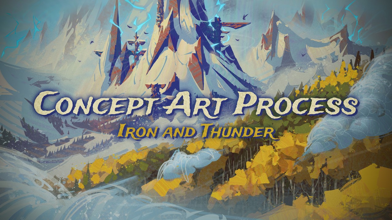 Concept Art Process - Iron and Thunder