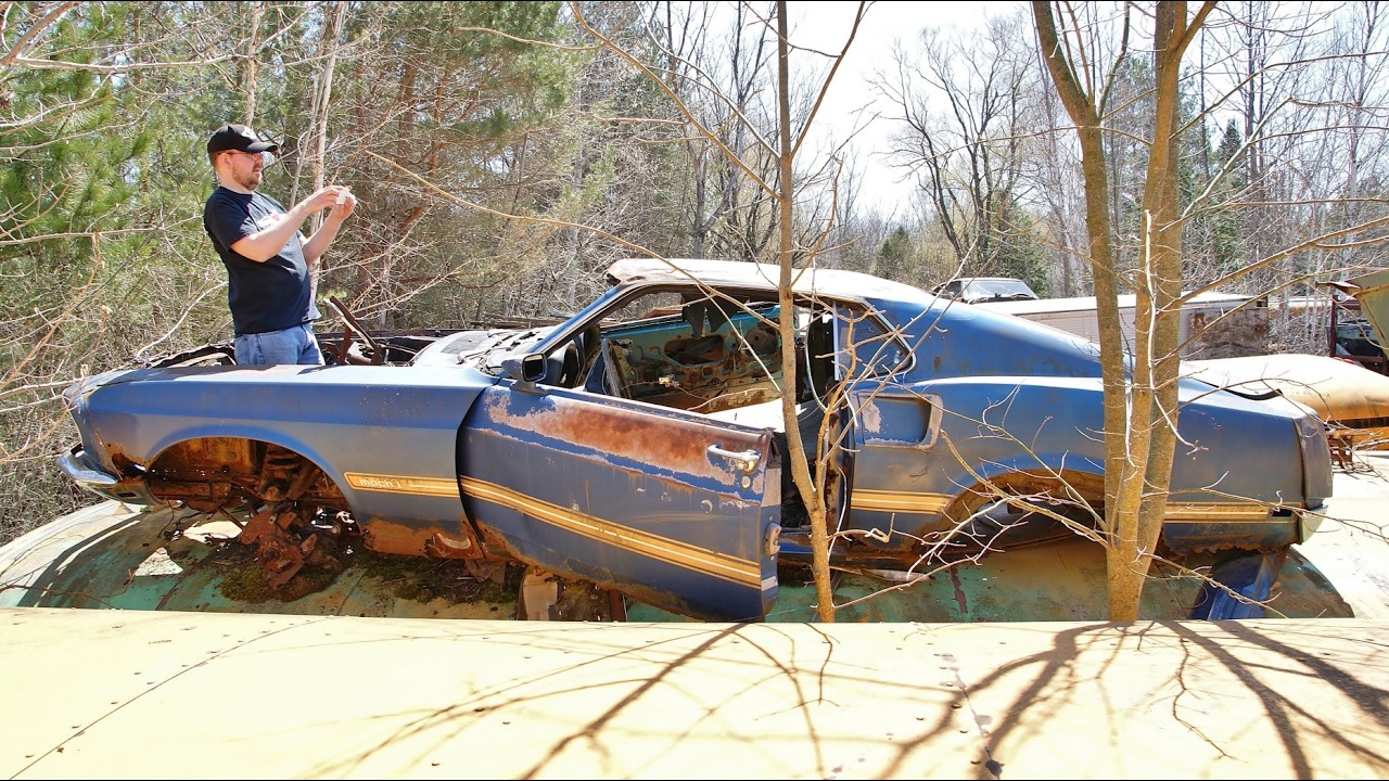 Big Junkyard Hidden in Michigan Is Packed With Golden-Era Muscle Cars ...