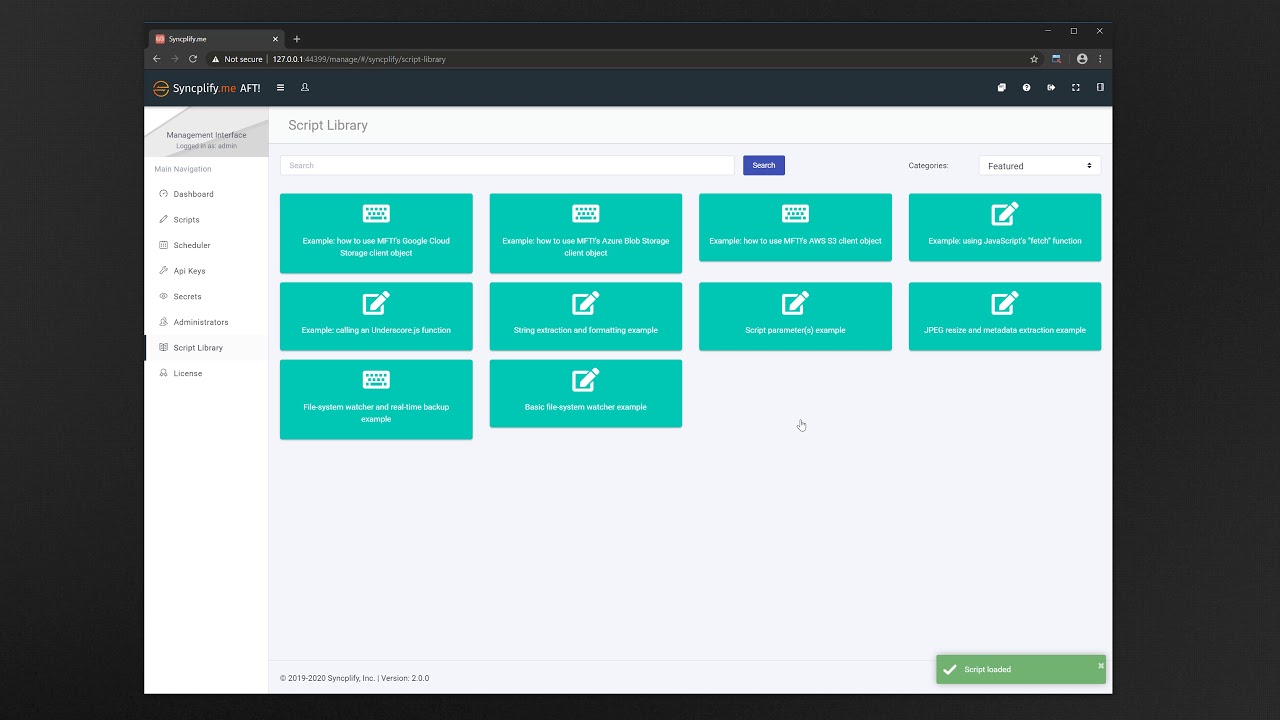 Syncplify.me AFT! Full Demo