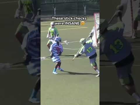These Stick Checks Were Insane๐คฏ#lacrosse #lacrossehighlights #shorts #virla #fyp #shortvideo