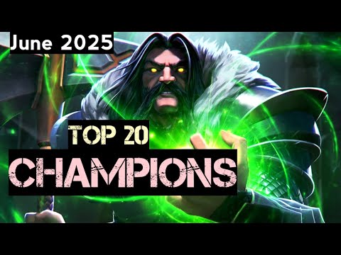 MCOC Top 20 Champions 2025 || Marvel Contest of Champions || Best Champions | June 2025