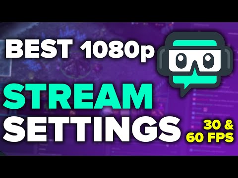 Best OBS/Streamlabs OBS Settings for Streaming 1080p 60/30 fps