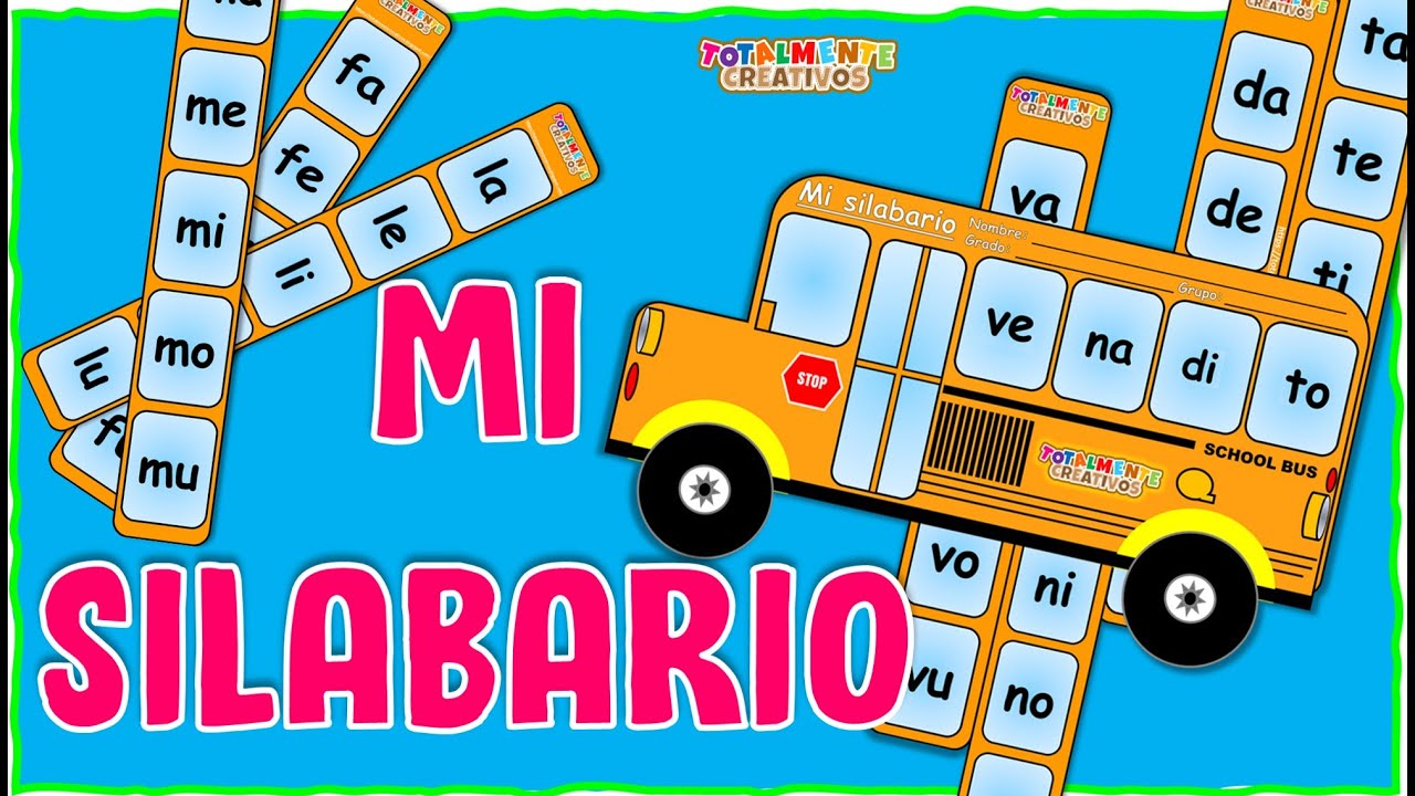 Forming Words with My Mobile Syllabary - Totally Creative