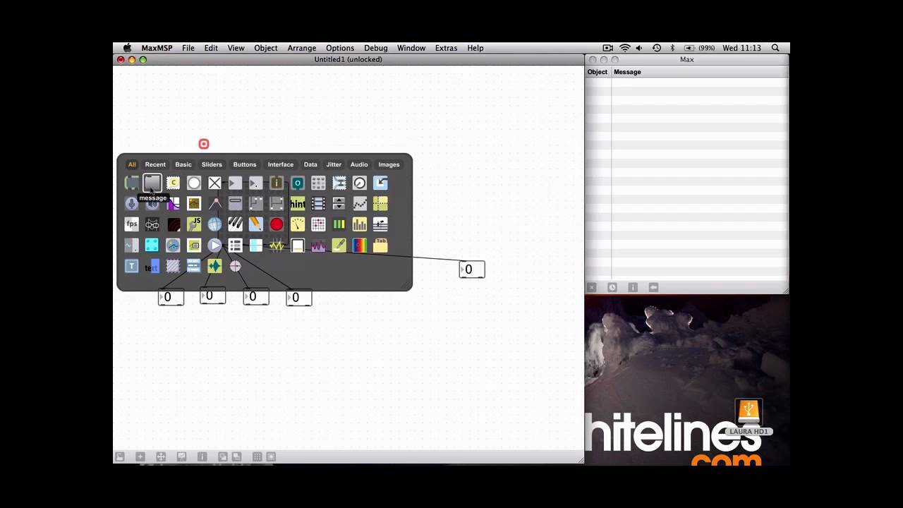 Max/Msp Tutorial (Preset Object) Barnsley College