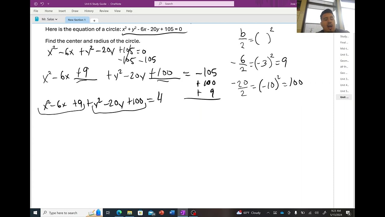 U6 Study Guide Problem 3