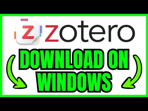 How To DOWNLOAD Zotero For Windows (QUICK & EASY) 2025