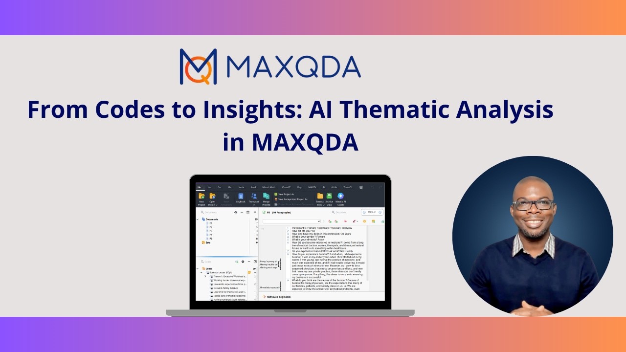 From Codes to Insights: AI Thematic Analysis in MAXQDA