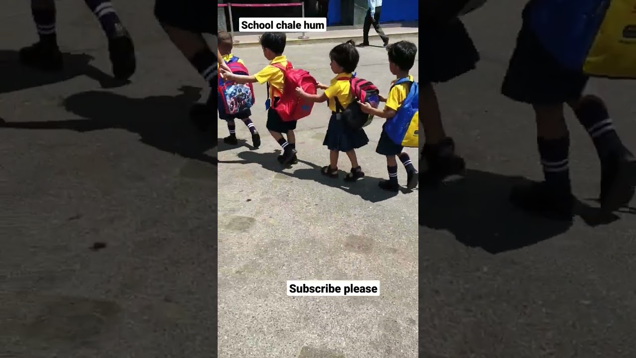 school chale hum🥰#school #youtubeshorts #cute