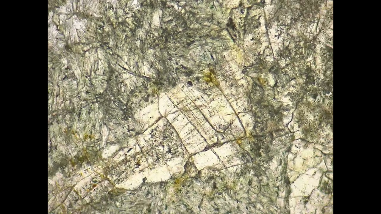 Epidote pleochroism