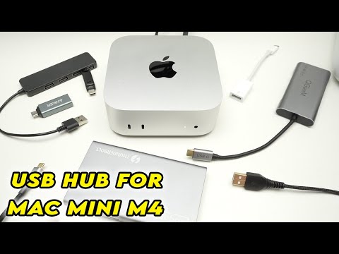 Mac Mini M4 : How to Choose & Setup a USB Hub