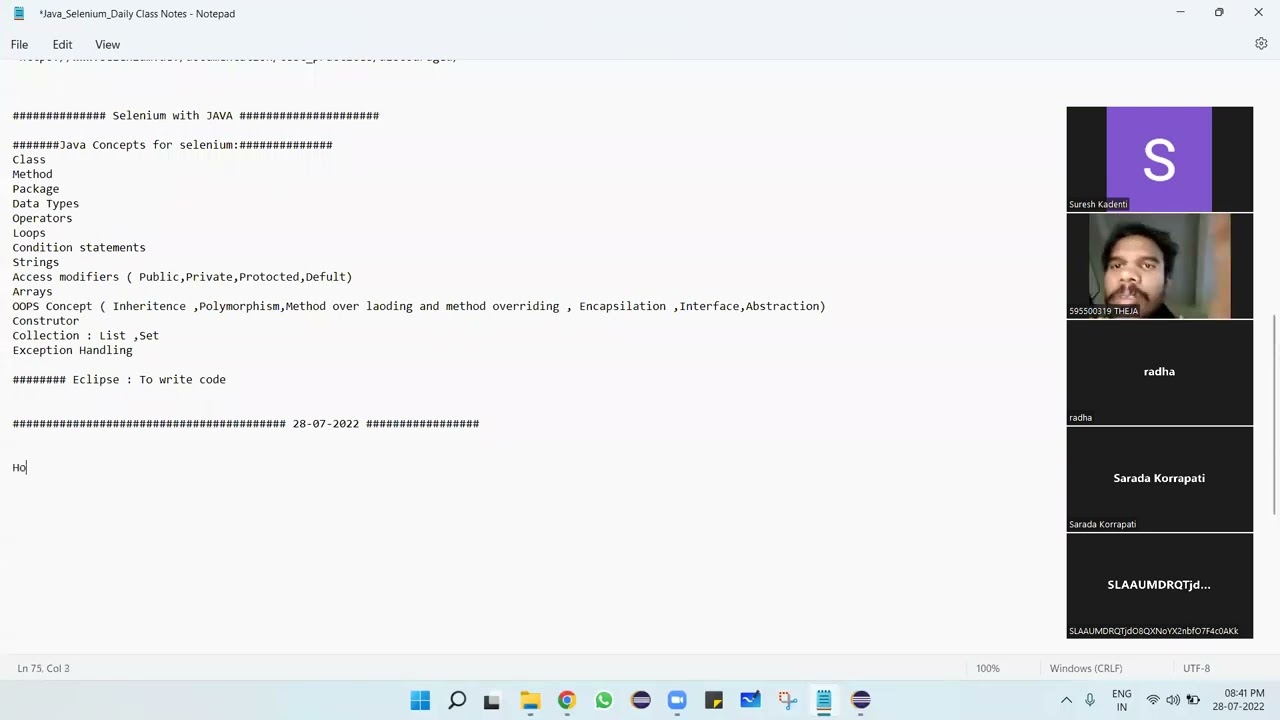 Tutorial-2:  Eclipse IDE Usage