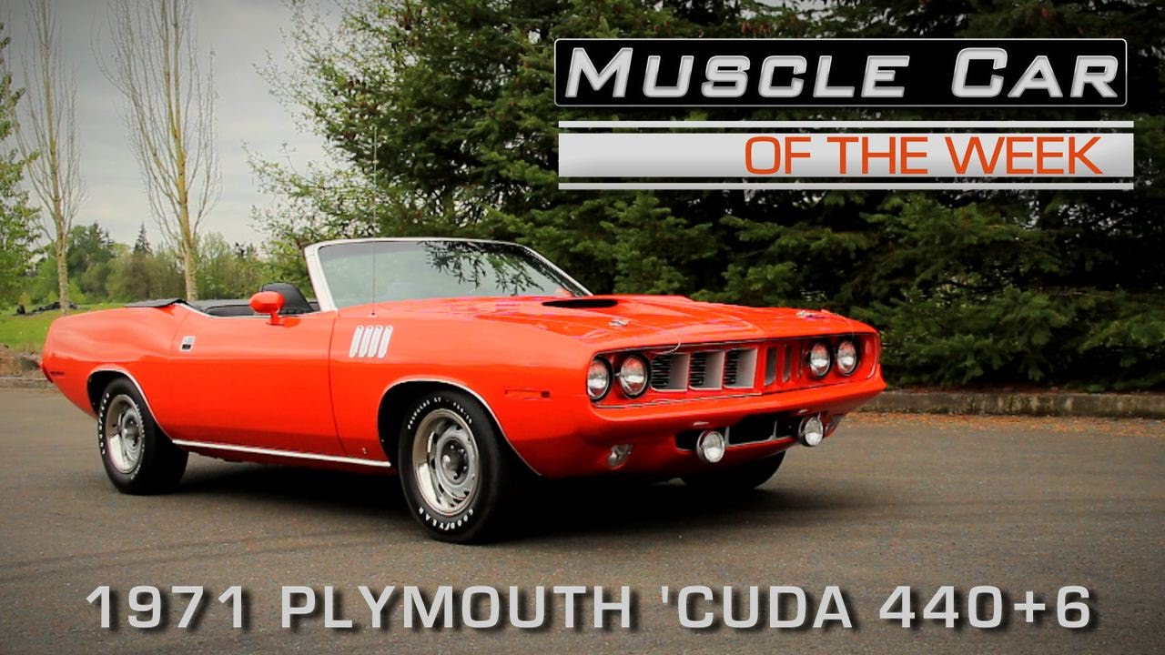 Muscle Car Of The Week Video Episode #155: 1971 Plymouth 'Cuda 440+6