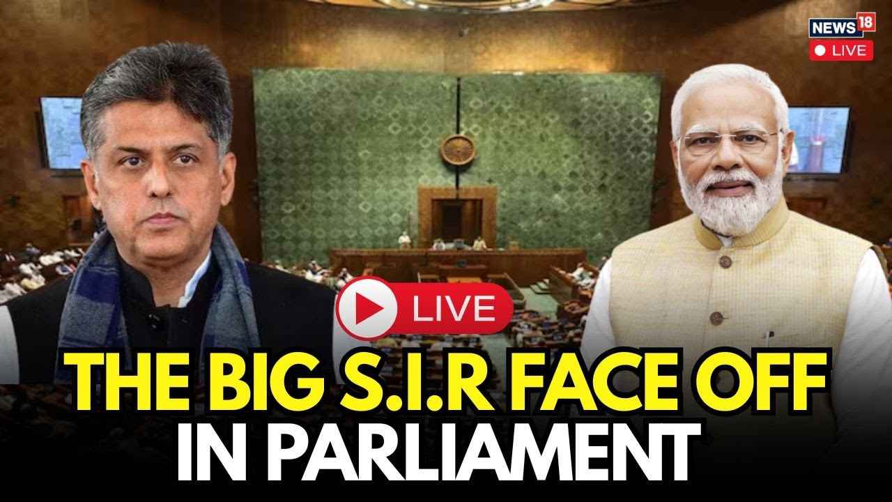 Parliament Winter Session LIVE Updates, Day 7: SIR Debate Begins In Lok Sabha, Manish Tewari Lead